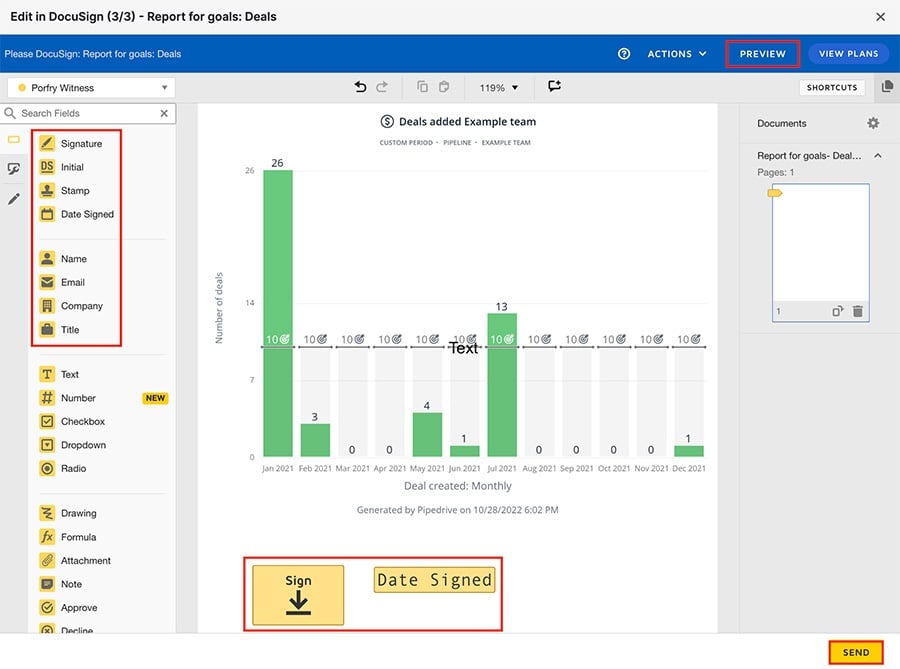 Pipedrive integration: DocuSign - Knowledge Base | Pipedrive